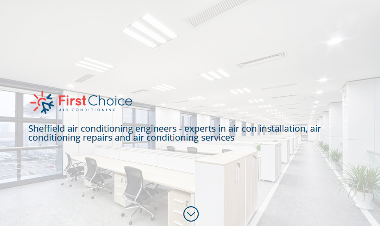 First Choice Air Conditioning - Web Design Sheffield | Graphic Design ...